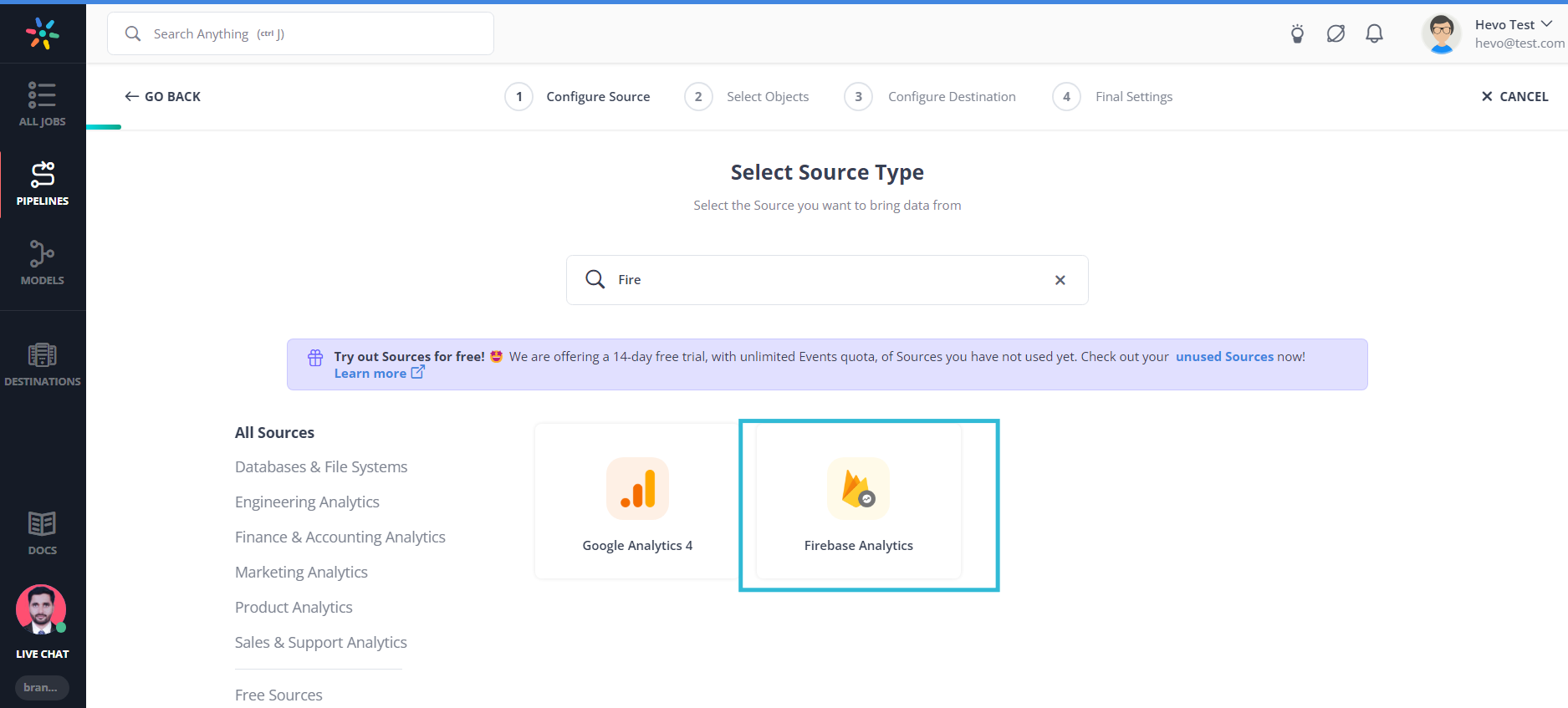 Firebase SQL Server Integration: 2 Easy Methods | Hevo Firebase SQL Server Integration: 2 Easy Methods | Hevo